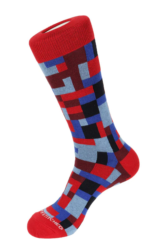 Basic Blocks Crew Sock – Stroked Ego