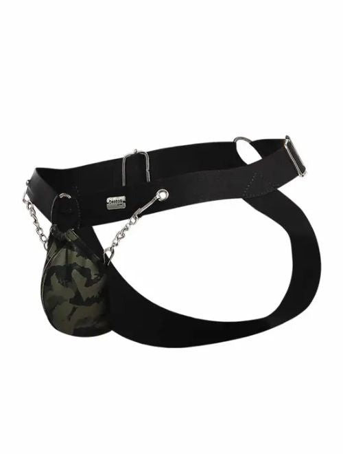 Chain Jockstrap - Army – Stroked Ego