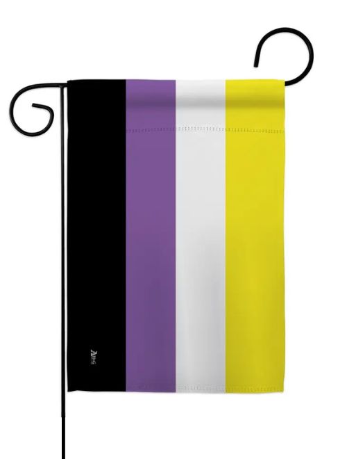 Nonbinary Pride Decor Flag – Stroked Ego
