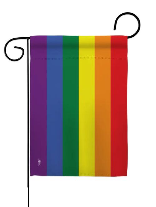 Rainbow Pride Decor Flag Stroked Ego
