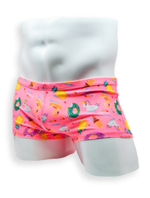 Box Cut Swim Trunk - Pool Party – Stroked Ego