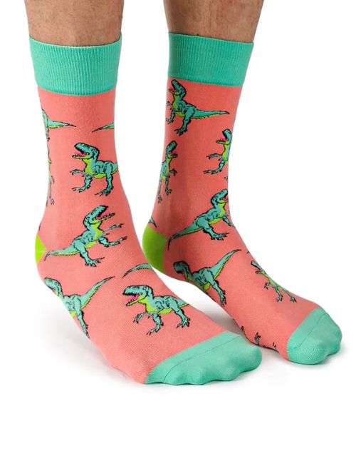 Classic Jurassic Crew Socks – Stroked Ego
