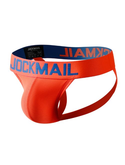 Classic Mesh Jock - Orange – Stroked Ego