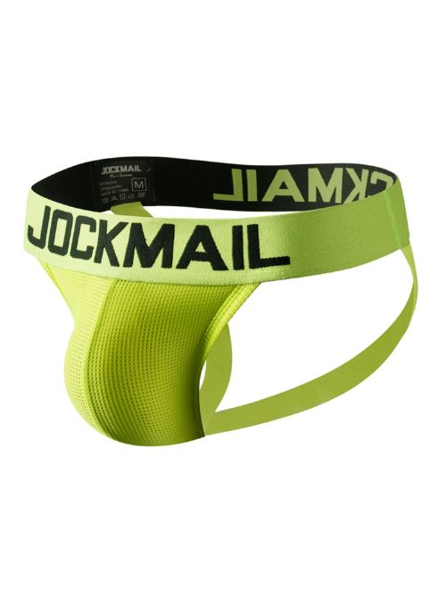 Classic Mesh Jock - Yellow – Stroked Ego