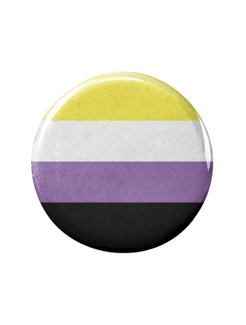 Non-Binary Pin – Stroked Ego